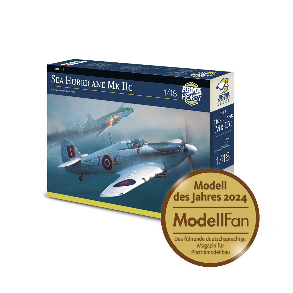 40009 Sea Hurricane Mk IIc 1/48.| Sklep modelarski Arma Hobby