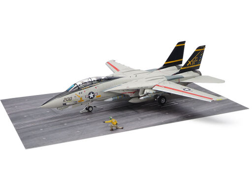 Tamiya 61122 1/48 Grumman F-14A Tomcat (Late Model) Carrier Launch Set ...