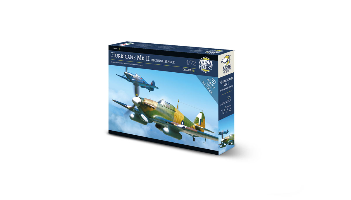 Reconnaissance Hurricane Mk II - 1/72 scale - Deluxe Set Preorders