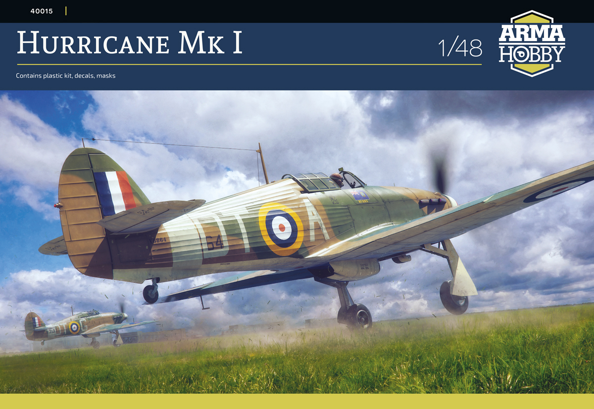 Preorder of Hurricane Mk I 1/48 from Arma Hobby